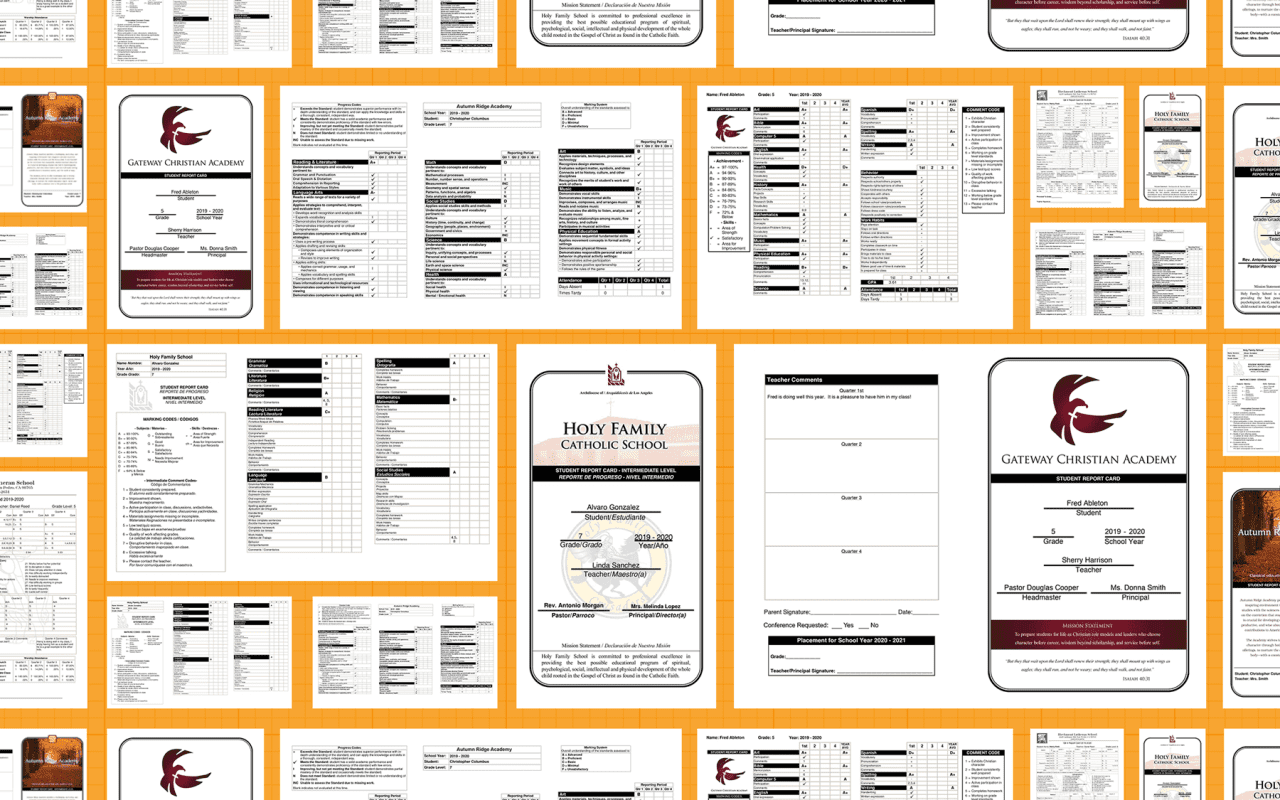 Streamline Your School Report Card Process