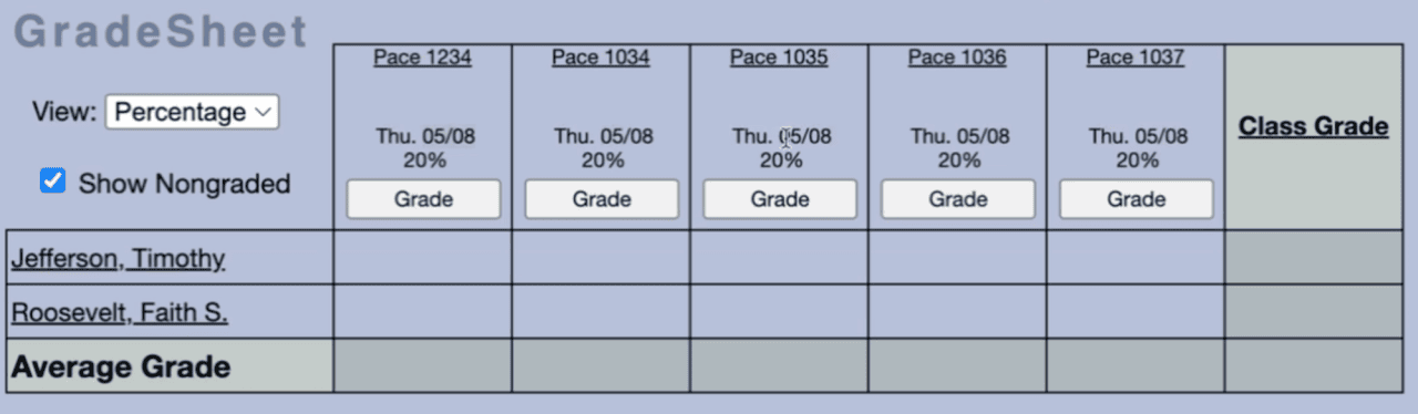 How to Integrate ACE Curriculum With Gradelink SIS